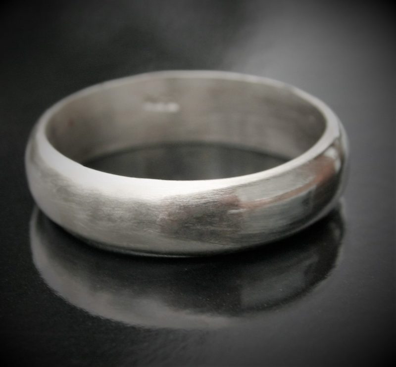 Chunky Silver D Ring - WMMsilver