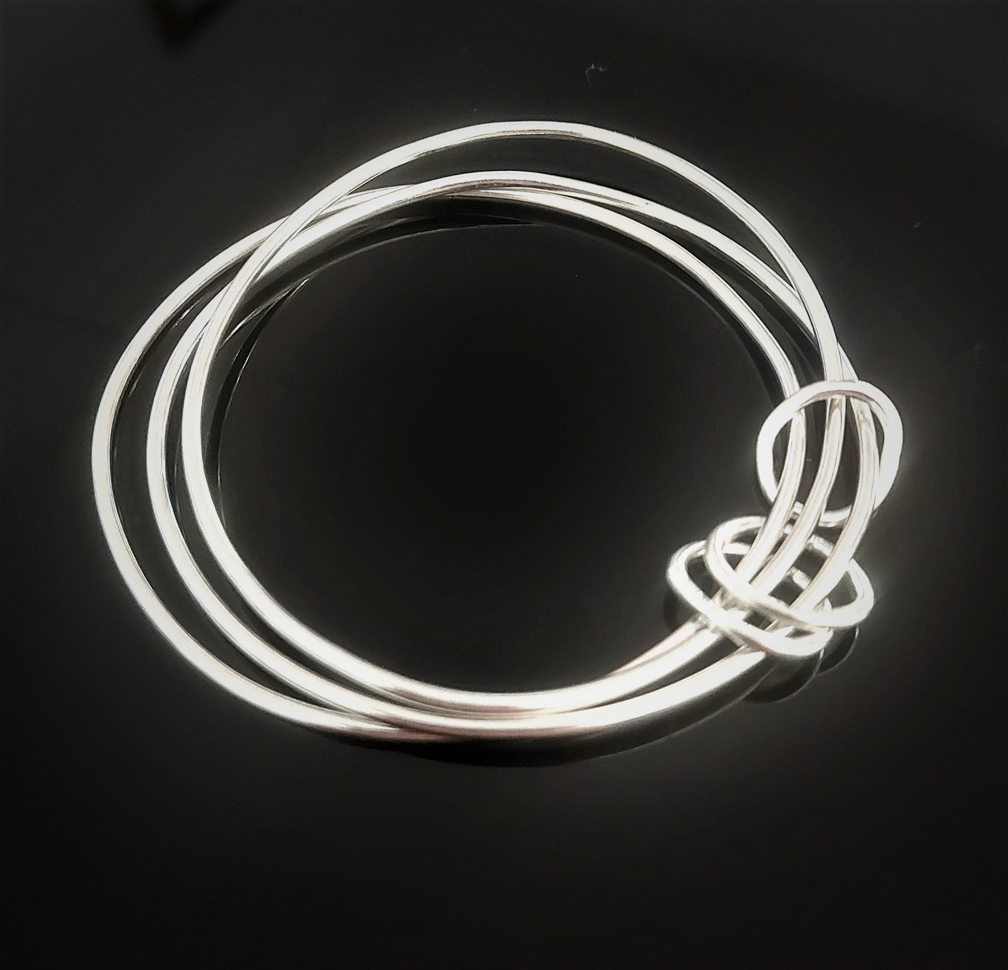 Lydney - Taurus Crafts - Trio of Bangles - Fully booked - WMMsilver